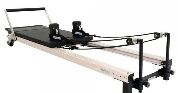 C2 Pro RC Pilates Reformer met hout effect (vernieuwd model) | Fitness ...