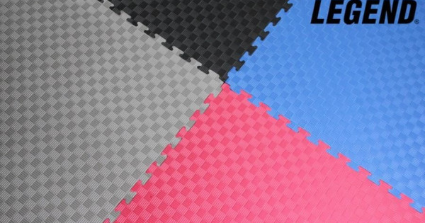 Vechtsport puzzelmat 100x100x4cm 4 kleuren | Fitness Yoga Shop België